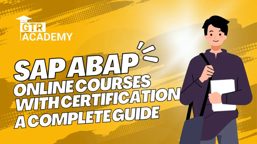 GTR Academy | Learn All SAP Modules Online