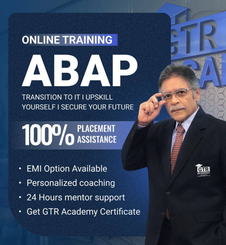 SAP ABAP Online Course | SAP ABAP Training certification