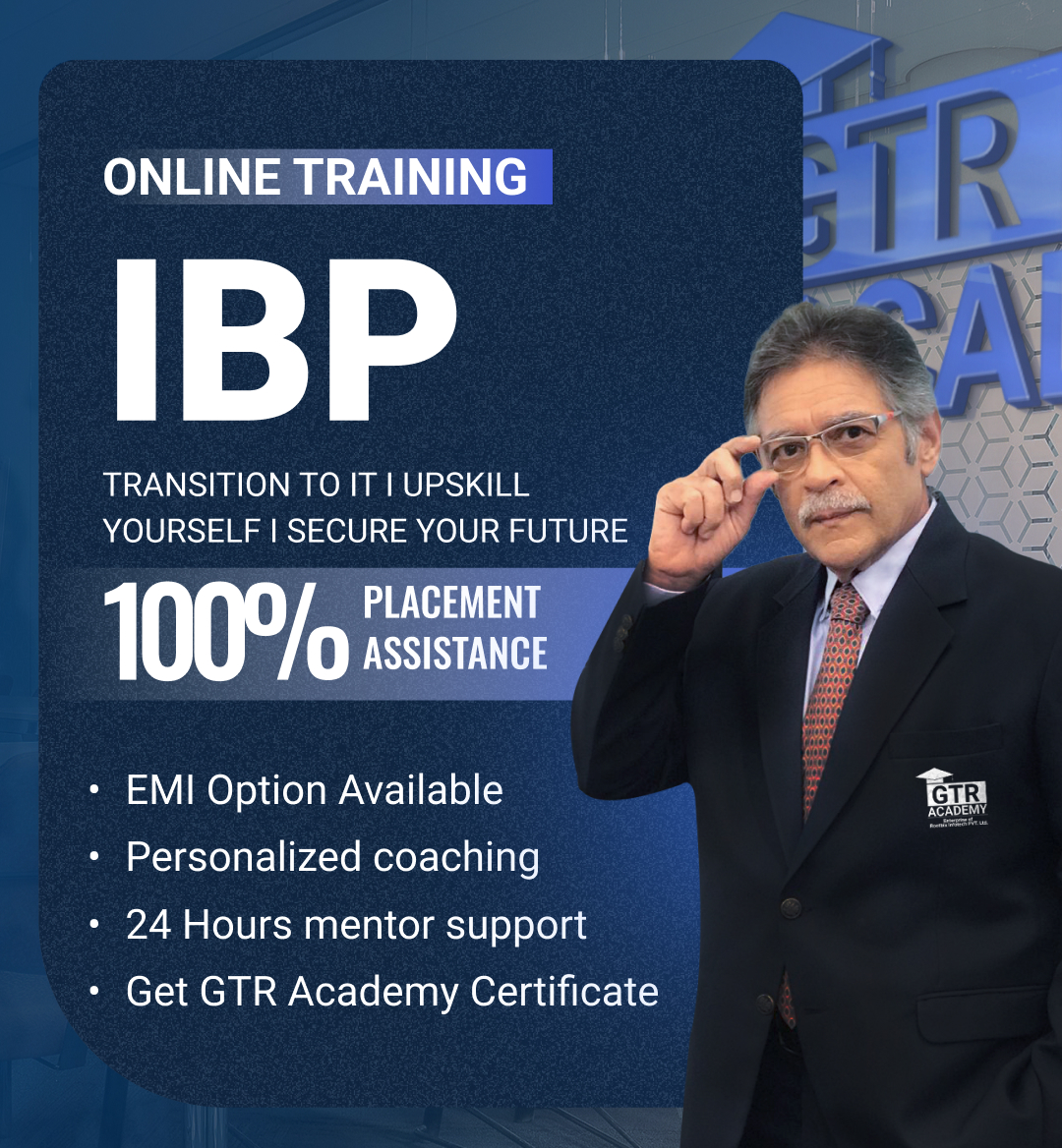 SAP IBP S/4HANA Supply Chain Planning Course – GTR Academy